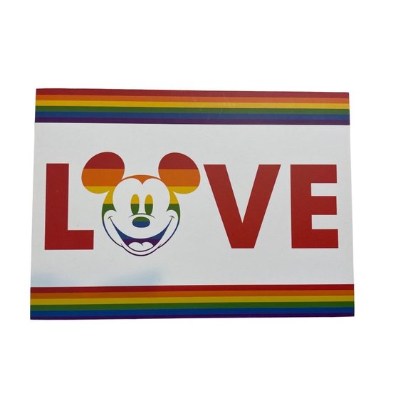 Disney | Wall Decor | Disney Mickey Mouse Love Rainbow Sign | Poshmark